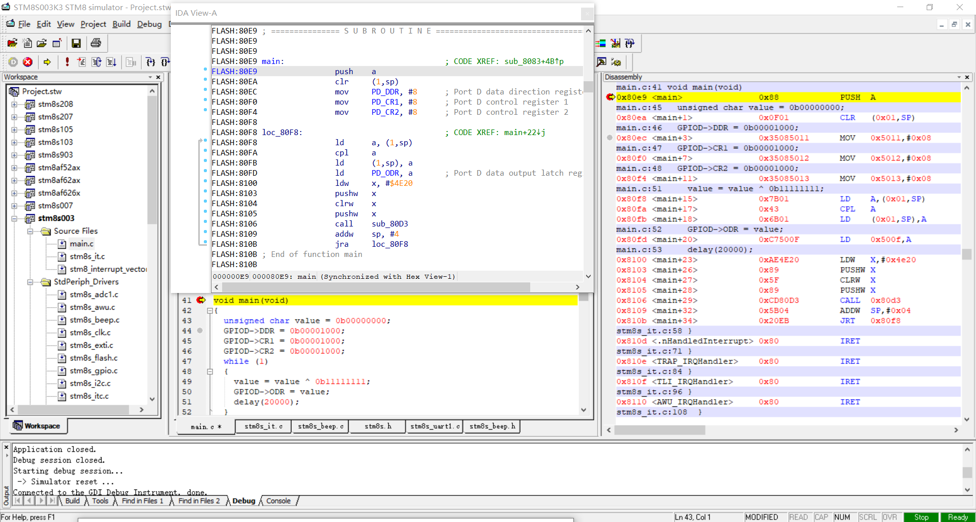 STM8 固件提取与分析